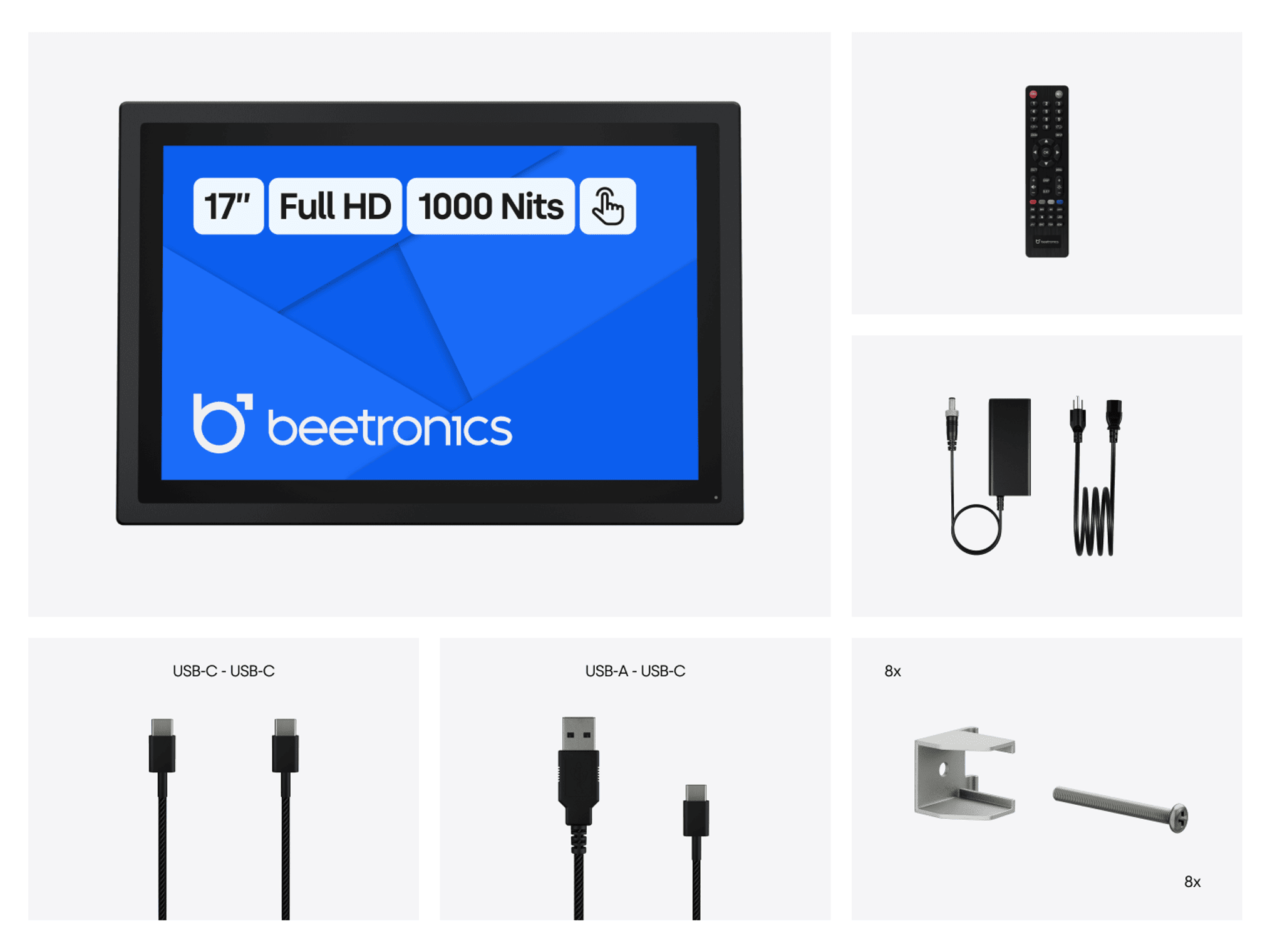 17 Inch Touchscreen | High Brightness | Sunlight Readable