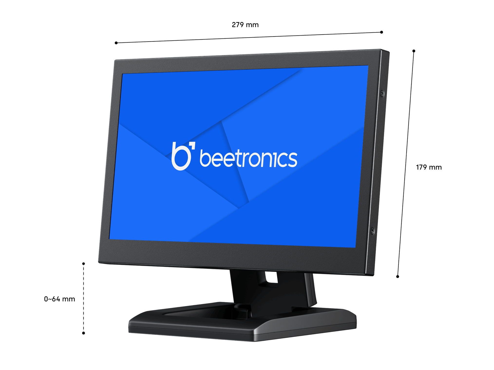 12 Inch Monitor metal | Beetronics