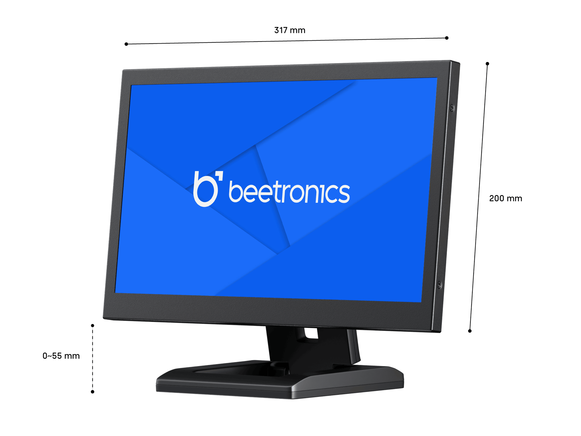 13 Inch Monitor metal | Beetronics