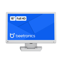 15 inch monitor white with HDMI & Full HD | Beetronics