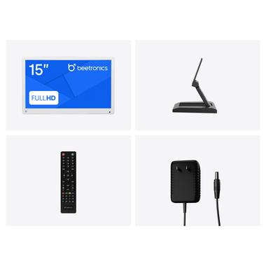 15 inch monitor white with HDMI & Full HD | Beetronics